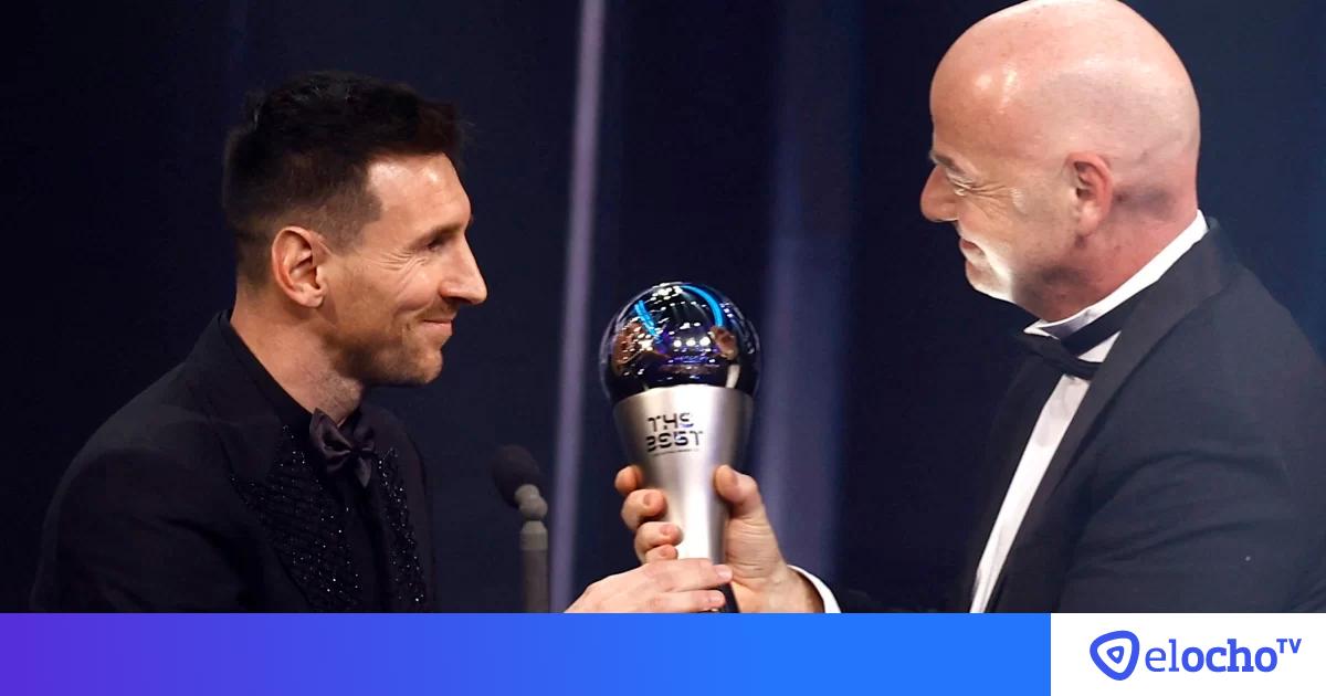 Lionel Messi elegido como el Mejor Jugador del Mundo en los premios “The Best” | El Ocho