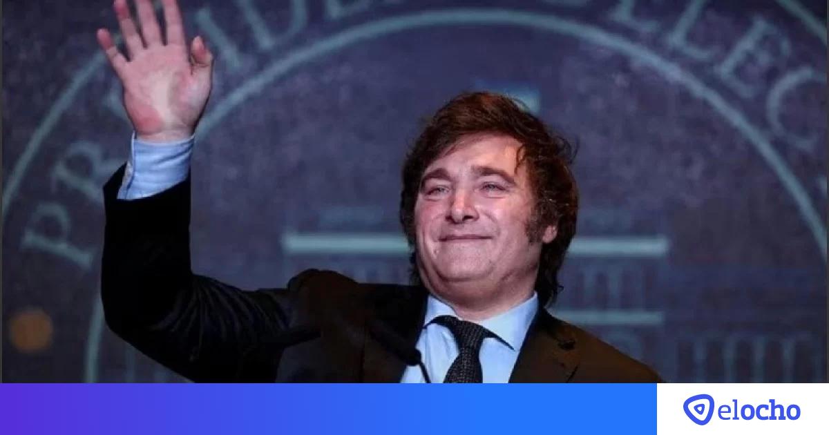 Javier Milei habló por primera vez luego de su asunción como presidente ...