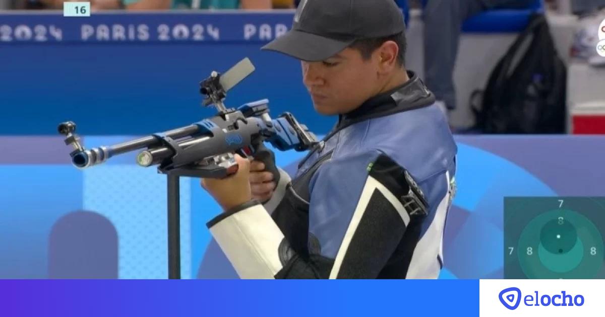París 2024: Julián Gutiérrez quedó octavo en tiro y le dio el primer ...