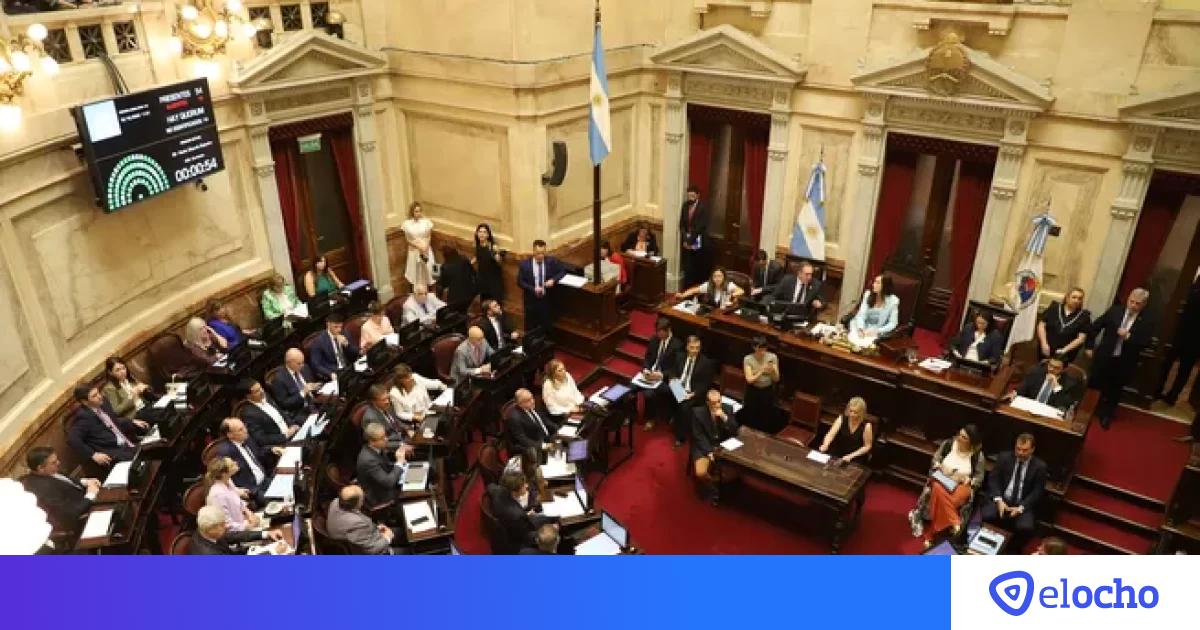 Rige el incremento en las dietas de los senadores nacionales | El Ocho