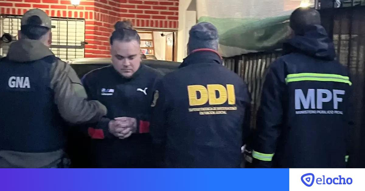Personal policial detuvo a “Ricky” Puenzo en Mar del Tuyú | El Ocho